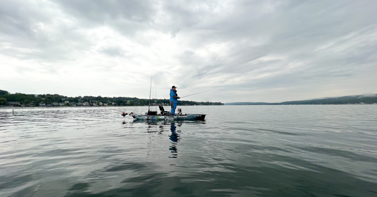 National competitive kayak bass fishing comes to the Finger Lakes ...