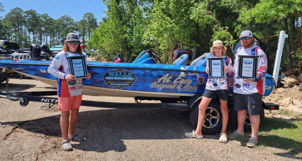 Bainbridge junior angler Drake Walls and co-angler Hunter Shrader win ...