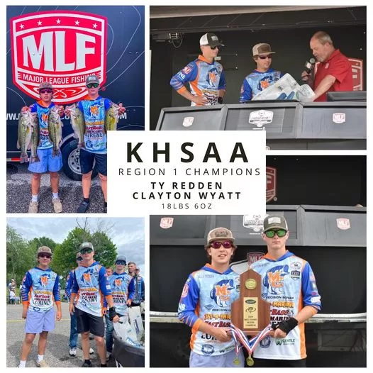 Ty Redden and Clayton Wyatt win Region 1 Bass Fishing Tournament - FishRook